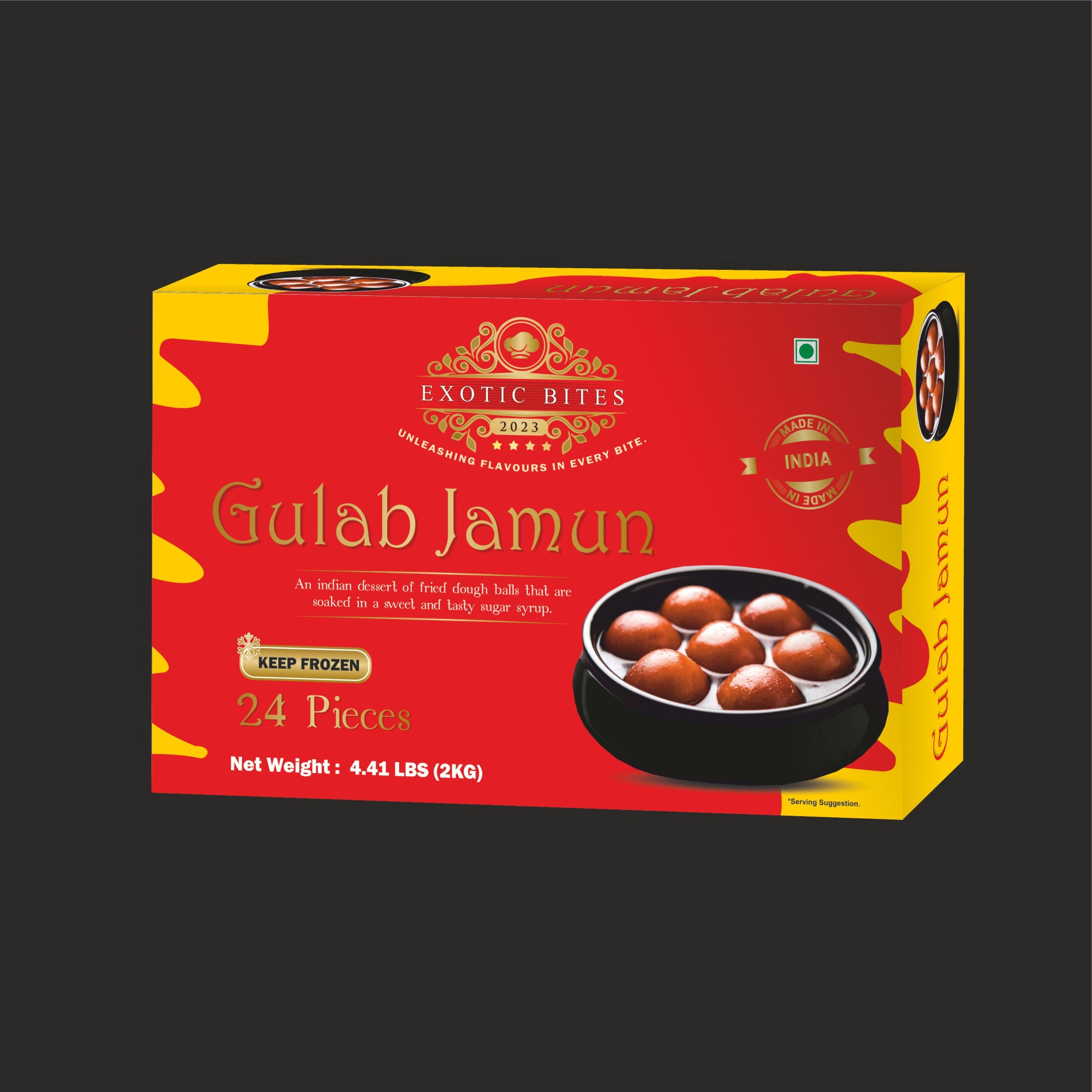 Frozen Gulab Jamun Dessert | House of India pa